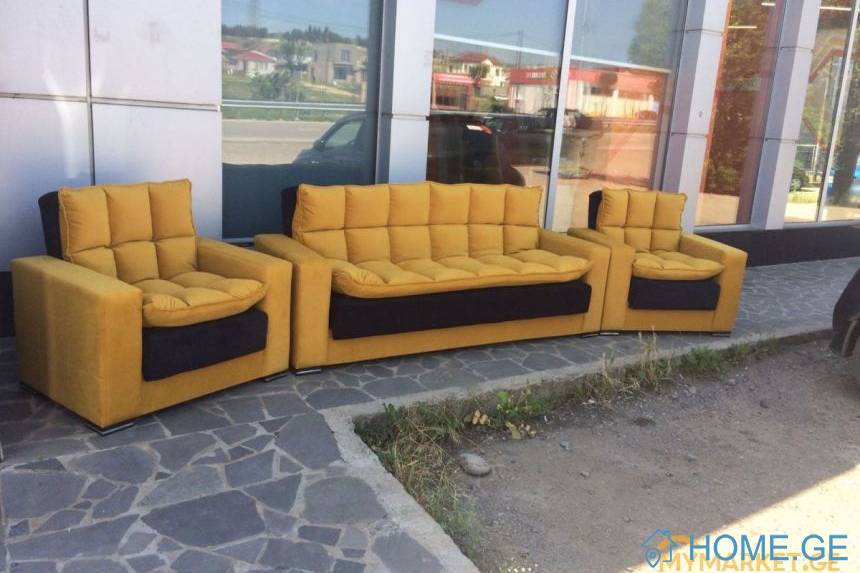 ავეჯი, დივანი, სავარძელი, სამეული