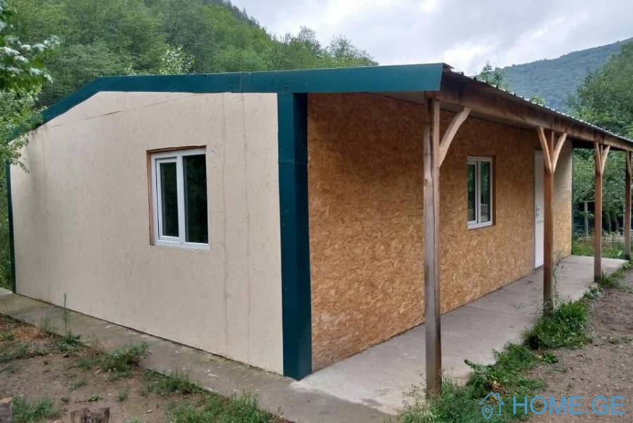 Prefabricated wooden cottage